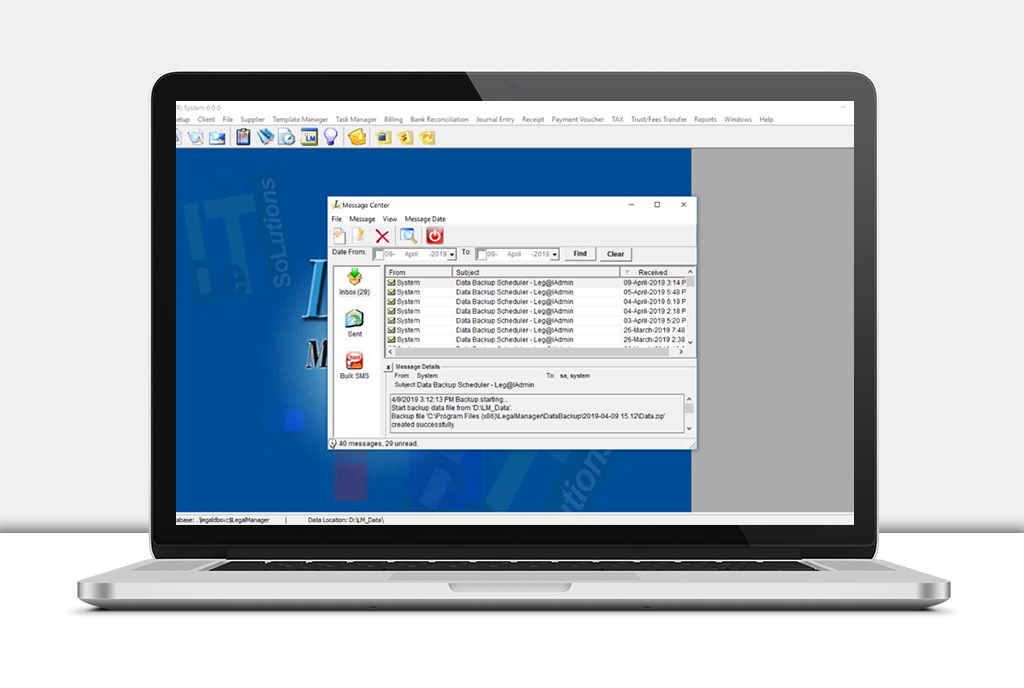 Malaysia Legal Firm Management & Accounting Software Features